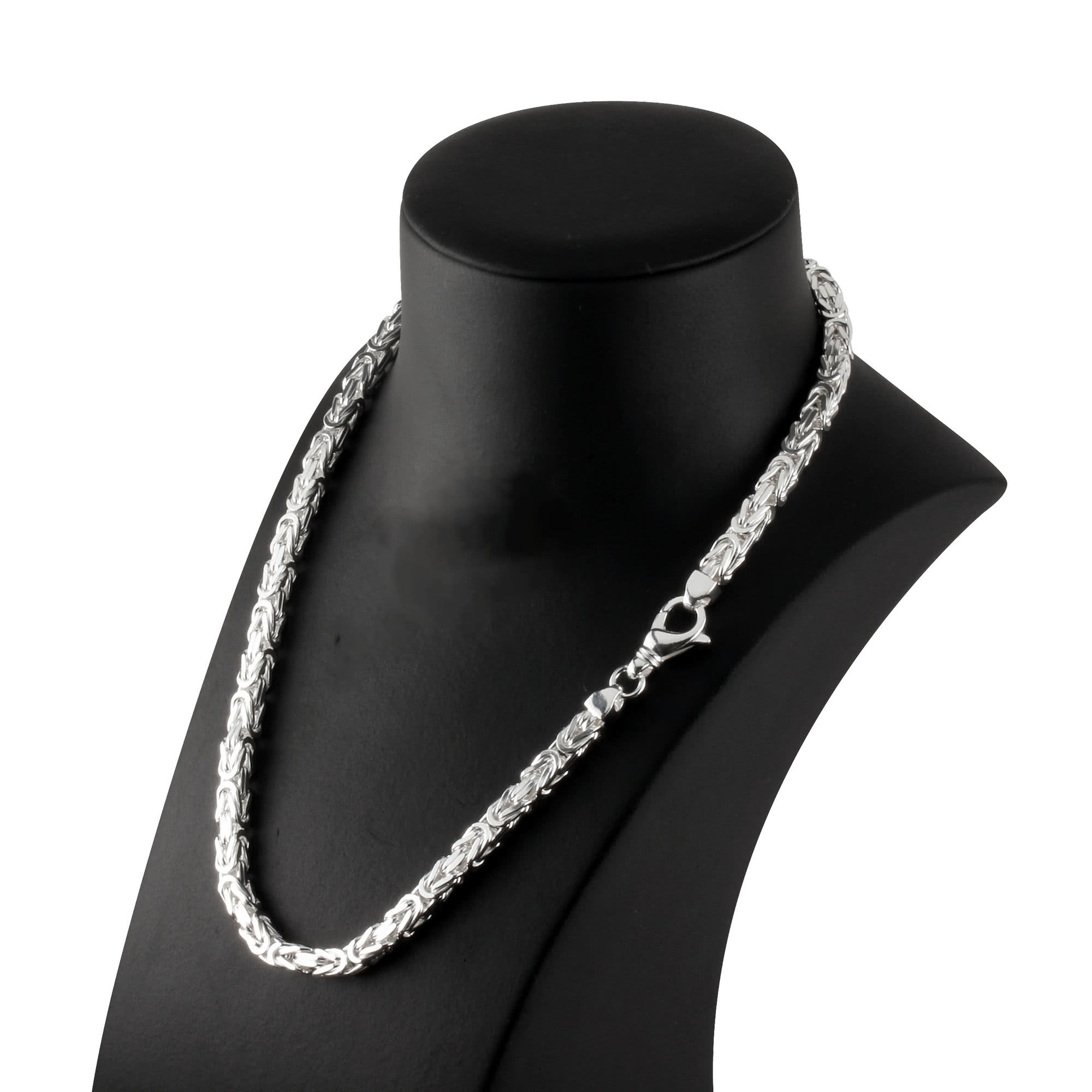 Silver Chain For Men - Mens' Heavy Sterling Silver 9.5mm Flat Curb ... Silver Chain For Men - Mens' Heavy Sterling Silver 9.5mm Flat Curb ...